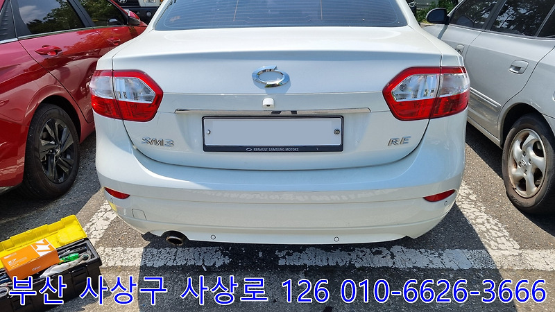 반여동 농수산물도매시장 뉴SM3 가성비 좋은 블랙박스 출장 장착