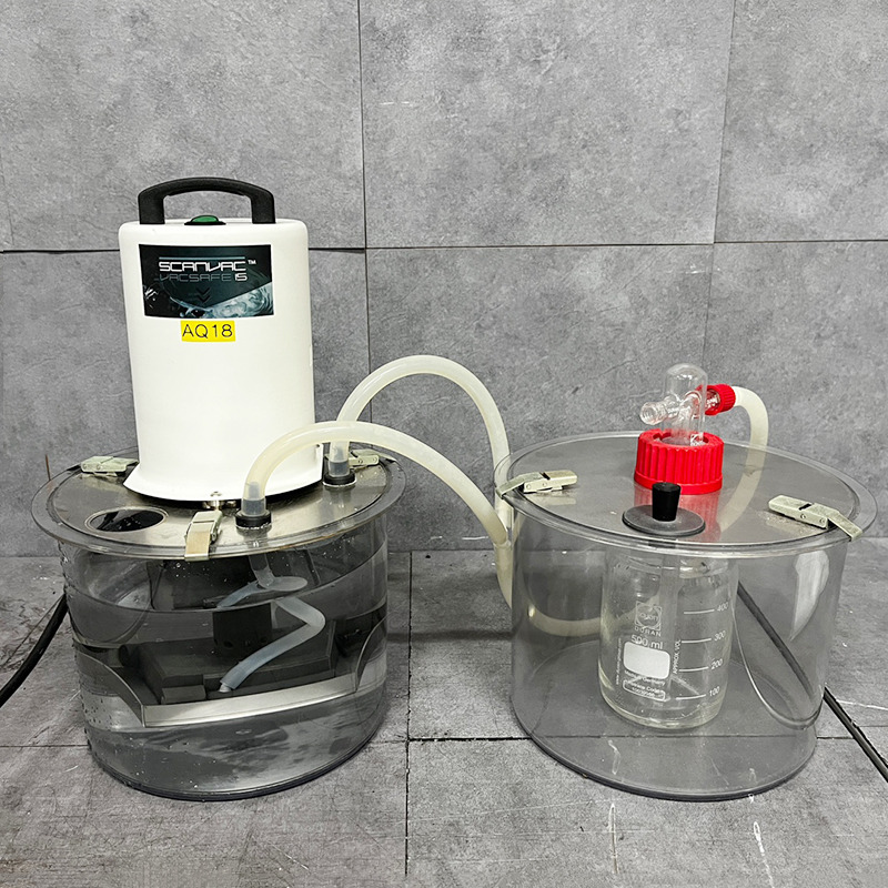 LaboGene ScanVac VacSafe 15 휴대용 에너지 절약형 진공/흡인 펌프 (AQ18)