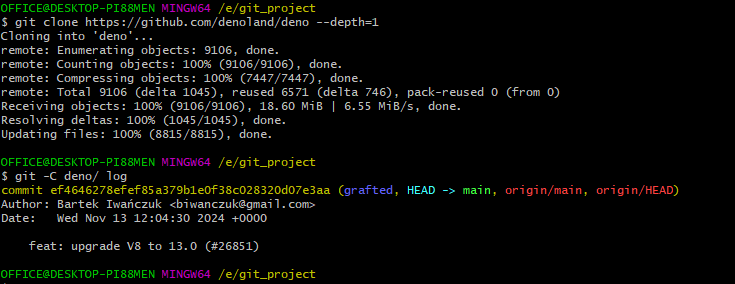 [Git] Shallow Clone - 저장소의 일부 이력만 받아오기