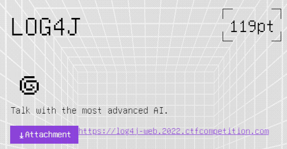 [Study] Google CTF 2022 LOG4J Writeup :: Vardy.log