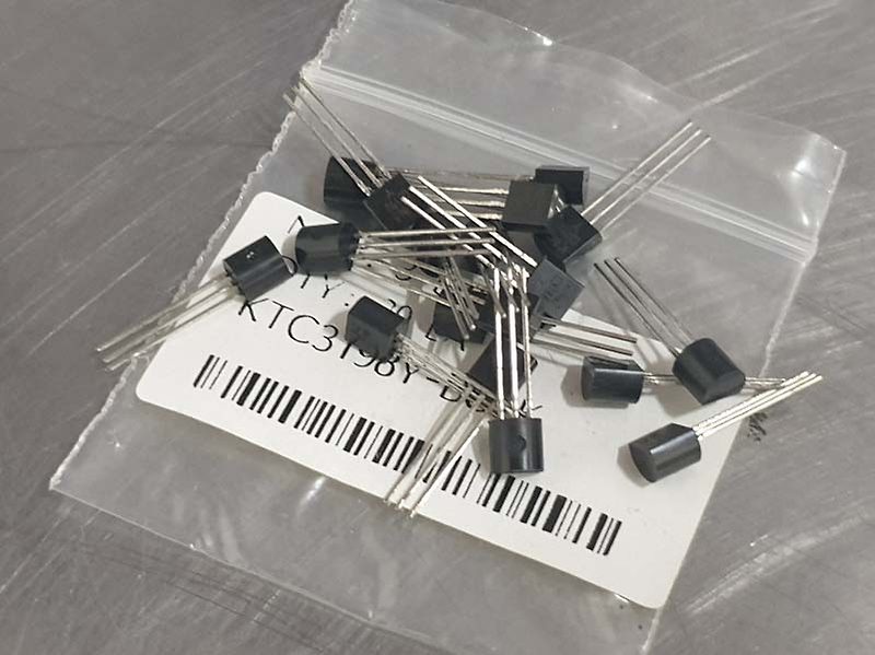 TR NPN Epitaxial Silicon Transistor 2SC3198, KTC3198Y K942 KEC(C3198 ...