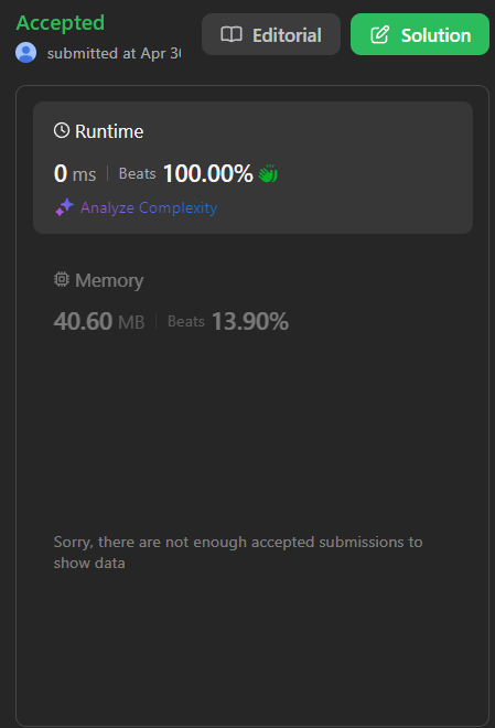 [LeetCode] - 70. Climbing Stairs