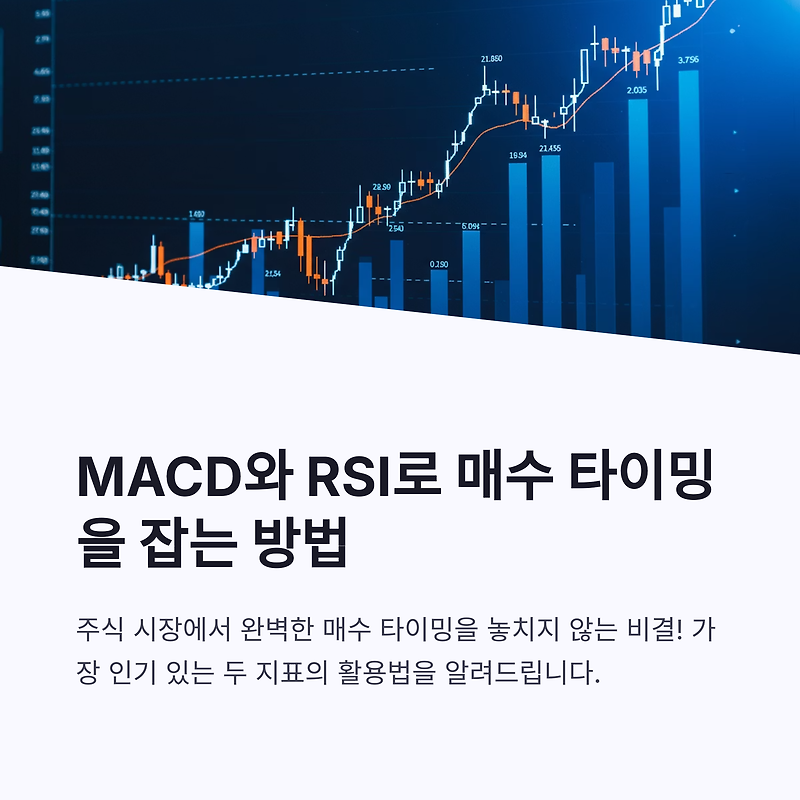 MACD와 RSI로 매수시점 포착하는 실전 예시