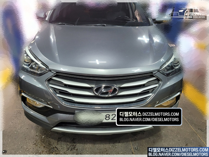 싼타페 DM/4종 클리닝 셋트 작업 방문-인젝터 클리닝,흡기 클리닝,밸브 클리닝,DPF 탈거 클리닝,BBN 카본 수소 클리닝