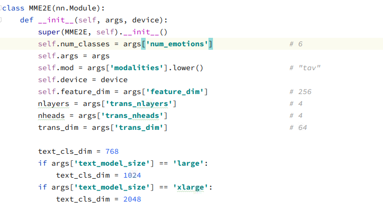Multimodal E2E-Sparse (모델 구조)