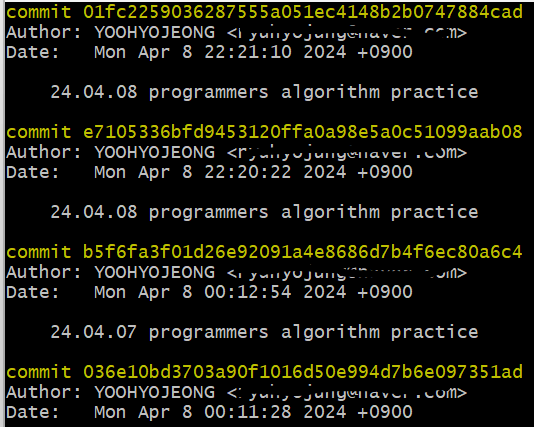 GitHub | git commit 이전 상태로 되돌리기, git commit rollback 하기 — 초보 개발자의 일기장