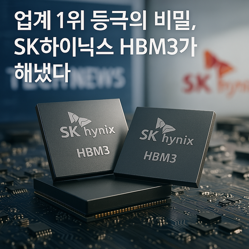 업계 1위 등극의 비밀, SK하이닉스 HBM3가 해냈다