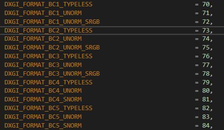 Texture Compression(Block Compression)