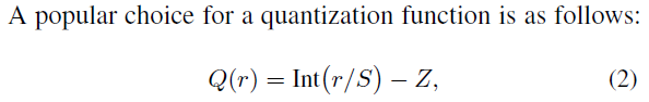 논문 리뷰 A Survey Of Quantization Methods For Efficient Neural Network Inference Basic Concepts 