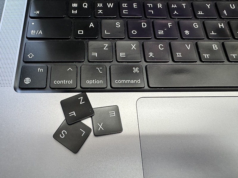 M1 맥북 프로 키캡 교체 :: Benjamin's Note