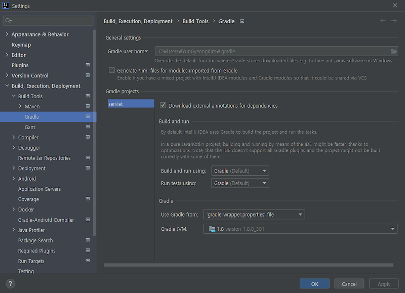 [인프런 Spring MVC 1편] java: warning: source release 11 requires target release 11