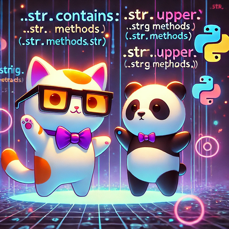 111. [Python] [Pandas] 프로그래밍 기본 사항 : Pandas Series의 문자열 메서드 (str.)