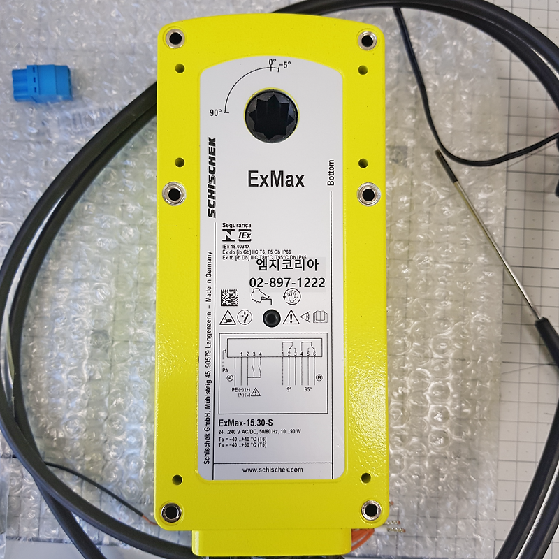 SCHISCHEK 쉬섹 Exmax-S 방폭형 댐퍼 액추에이터