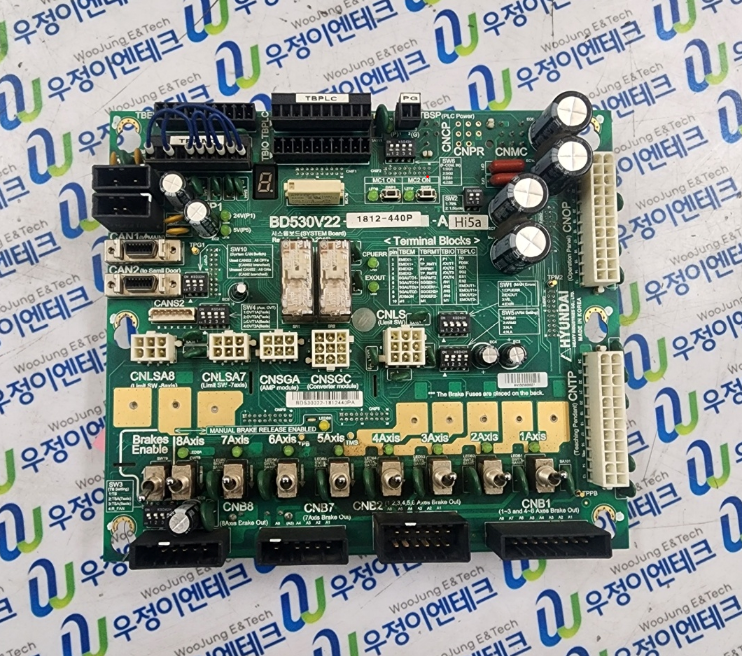 HYUNDAI SYSTEM BOARD 현대로봇 Hi5a BD530 BD531 시스템보드 수리