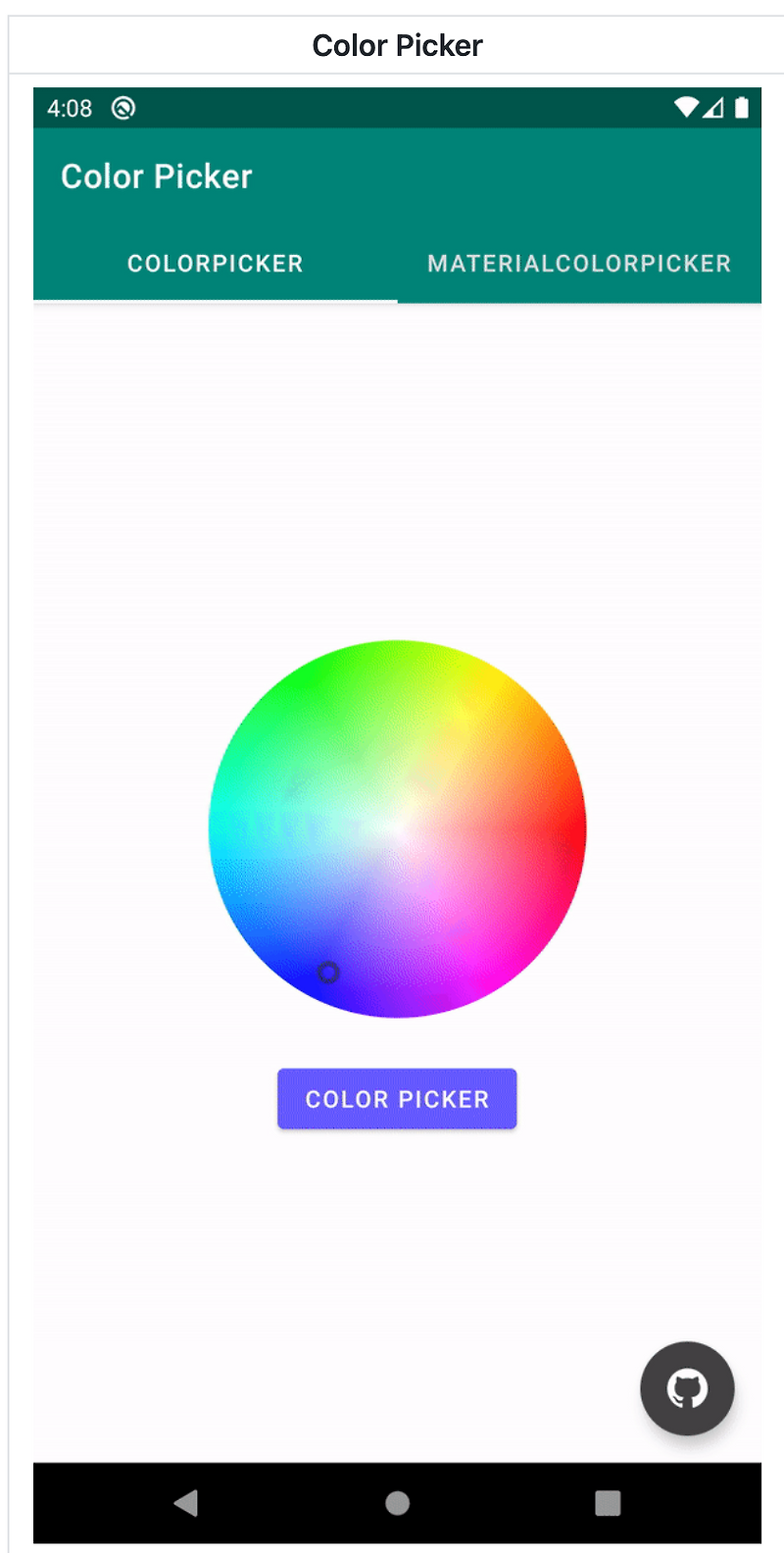 [안드로이드(Android)] Color Picker Library를 사용해보자