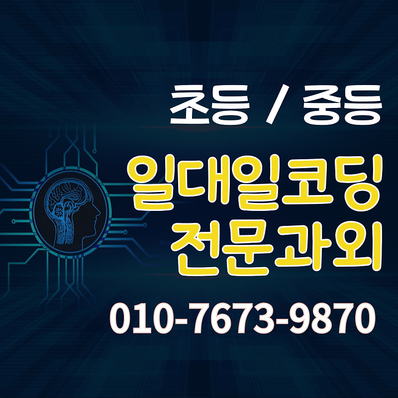 누문동 초등 중등 코딩과외 C언어 파이썬 자바 프로그래밍 코딩수업 정보올림피아드수업까지 가능 