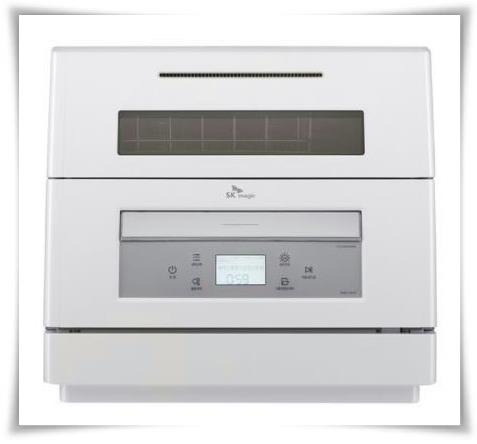 구석구석 깨끗하게 세척이 가능한 SK매직 보급형 6인용 식기세척기 DWA-1812P