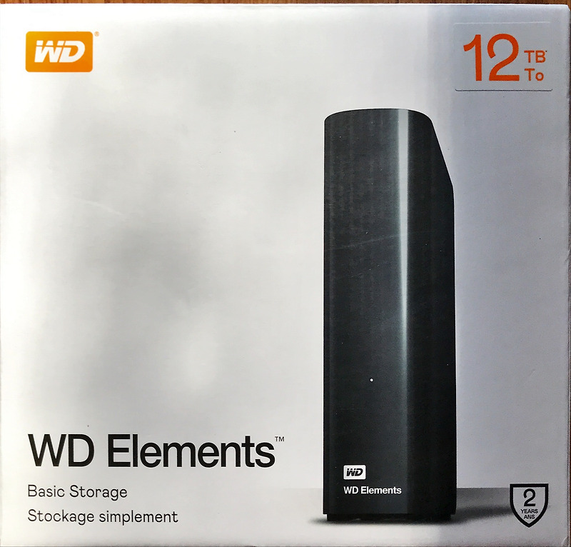 희콘’s 만물상자 :: 웬디 엘레먼츠 12T 직구 수령기(WD Elements 12T HDD)