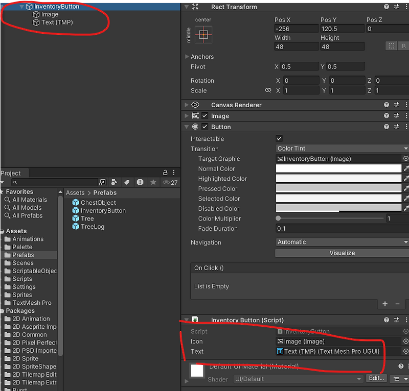 Stardew Valley like Game in Unity Episode 5-3 Inventory System Part 1 :: 투니드의 블로그