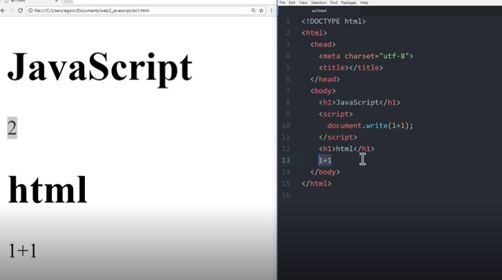 부스트코스 자바스크립트 강의 메모 Boostcourse Javascript