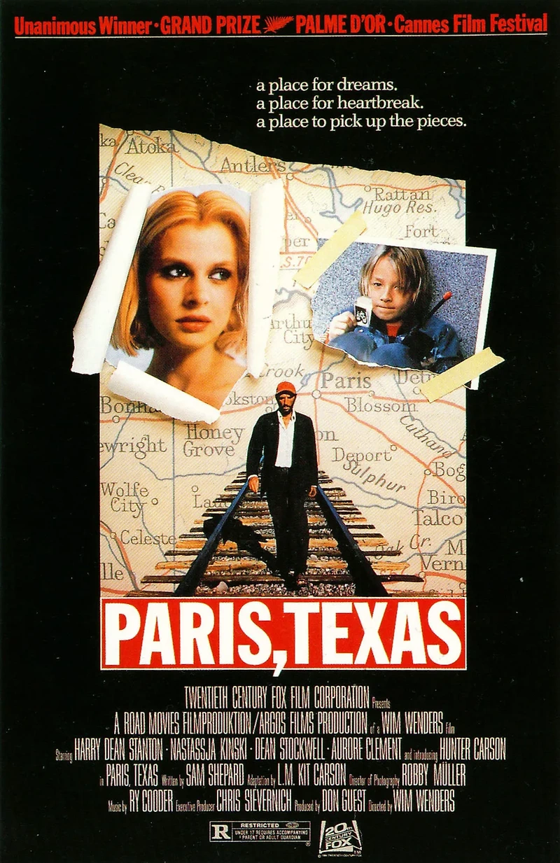 파리, 텍사스, Paris, Texas, 1984년