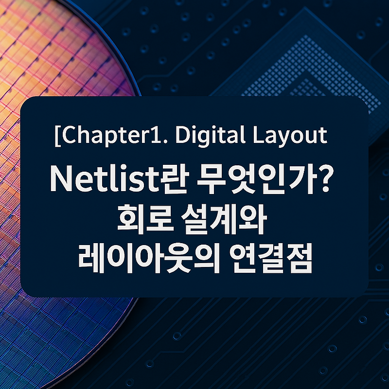 [Chapter1. Digital Layout] Netlist란 무엇인가? 회로 설계와 레이아웃의 연결점