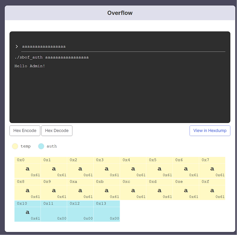 [Stack Buffer Overflow] 데이터 변조와 유출