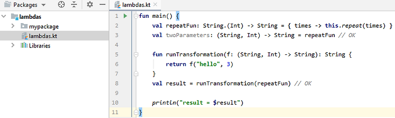 코틀린(Kotlin) : 고차함수 와 람다 (Higher-Order Functions and Lambdas)
