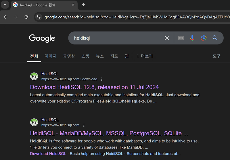 [FEMS] HeidiSQL을 이용하여 MariaDB 조회하기