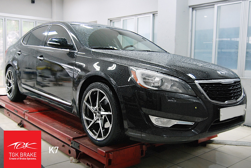 [기아 K7] 6P브레이크 튜닝 / 브레이크패드 교환 :: TGK 브레이크