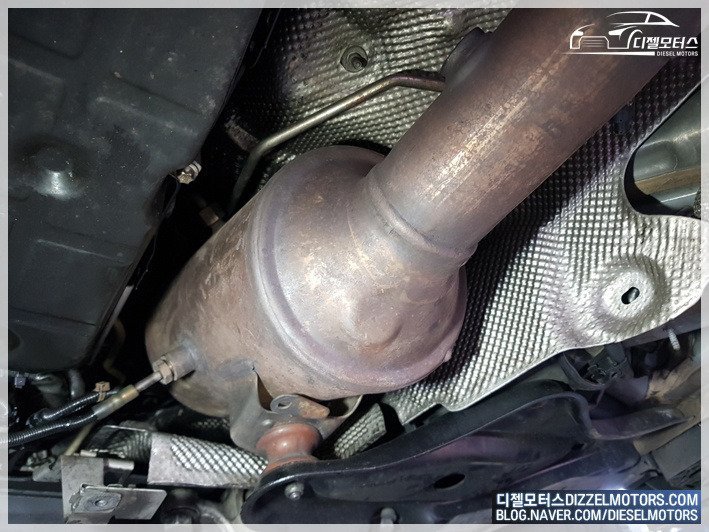 벤츠 ML/엔진체크등 점등 증상 방문-DPF 탈거 클리닝,가변 스월모터 교환,BBN 카본 수소 클리닝