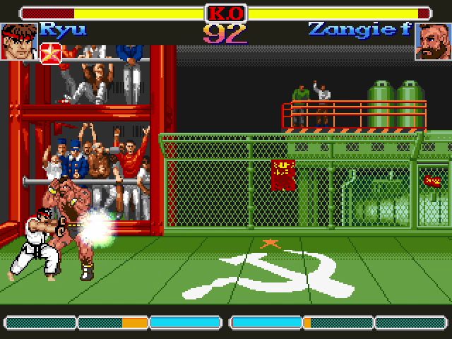 MUGEN 슈퍼스트리트 파이터2 NES판