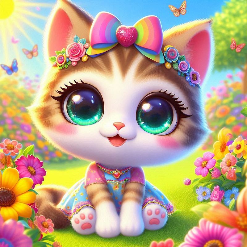 귀요미 고양이 캐릭터 2nd