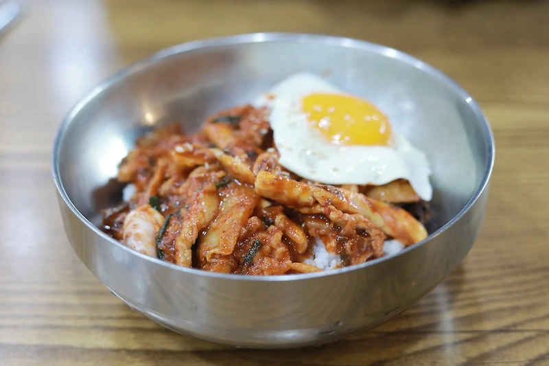 중화비빔밥 조리법과 칼로리 정보 - 간단요리 레시피