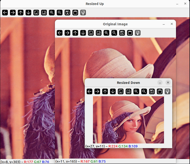 OpenCV를 사용한 이미지 크기 조정(c++)