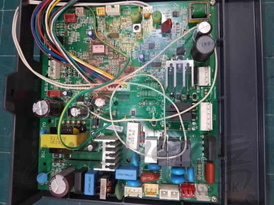 PCB / 출력불량 기판 수리 / HI-Q DC 7series BCHF-26 기판 수리 문의