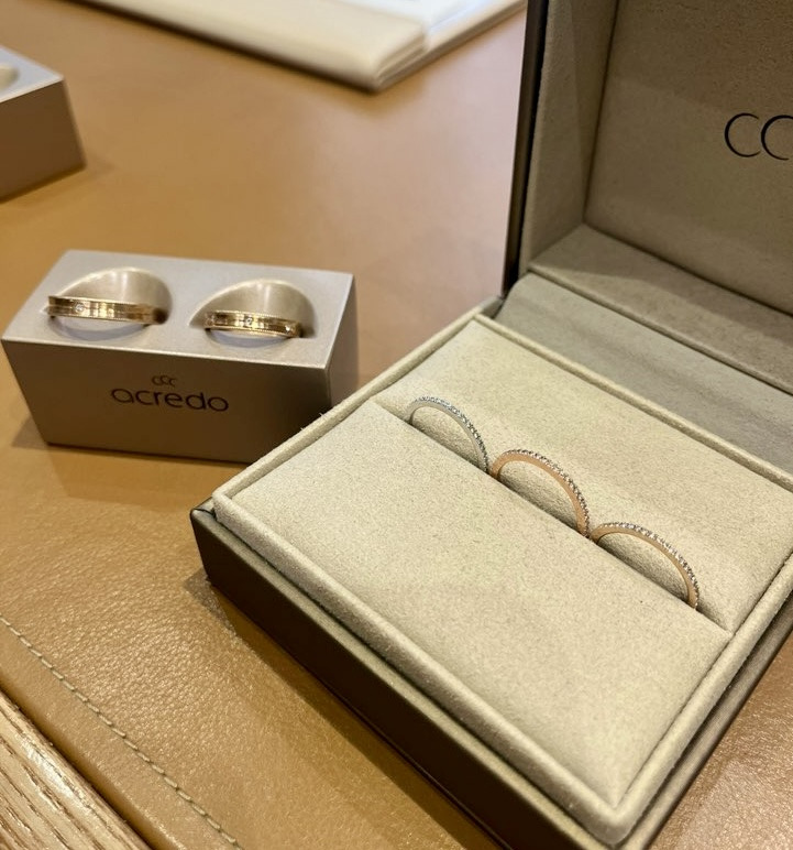 [결혼 준비] 웨딩밴드 맞추기 with acredo(아크레도) 잠실점