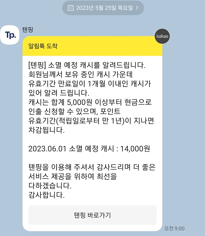 텐핑(Tenping) 광고수익 소멸 유감