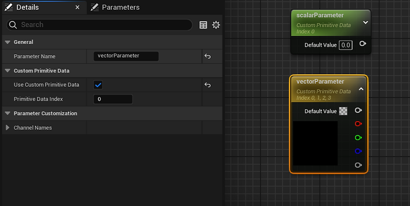 언리얼블루프린트 Custom Primitive Data Vs Dynamic Material Instances 커스텀 프리미티브별 데이터 Vs 다이나믹 머티리얼 인스턴스