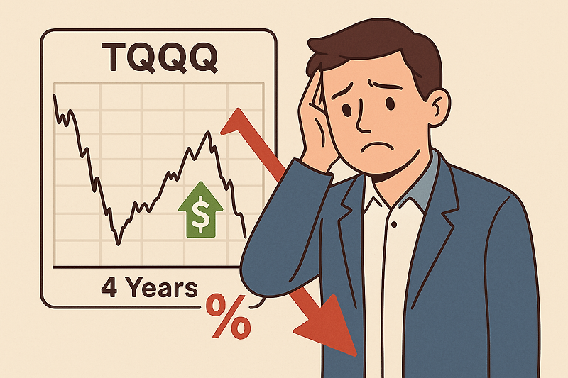 📈 TQQQ 4년 장기투자, 과연 수익이었을까?