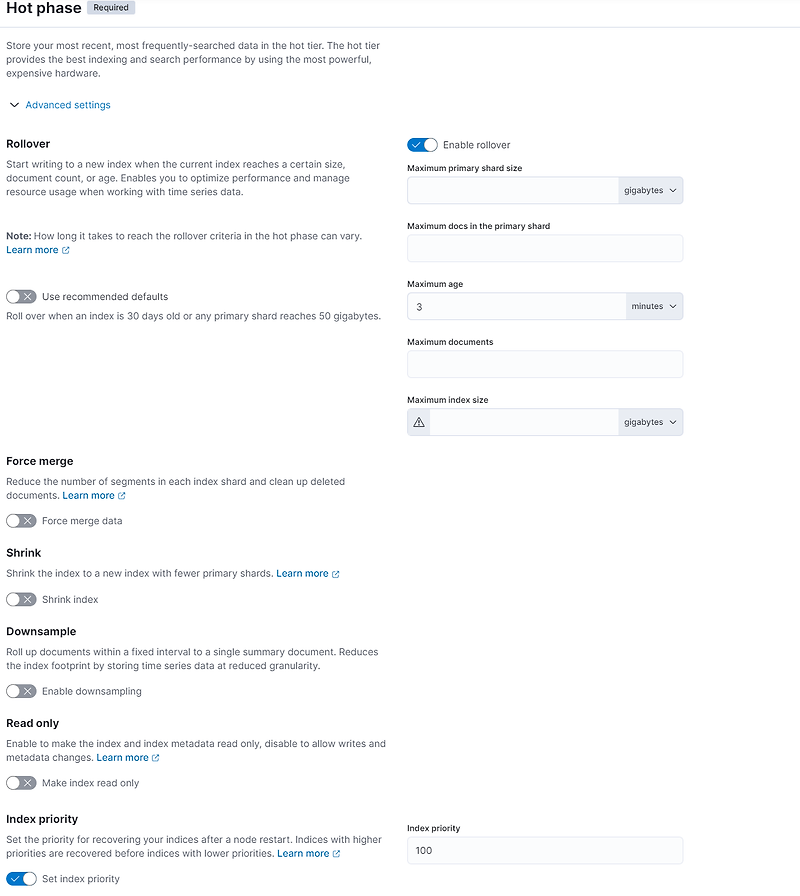 [elasticsearch] ILM(Index Lifecycle Management) 적용을 통한 Hot-Warm-Cold 아키텍쳐 구현해 보기 [2]