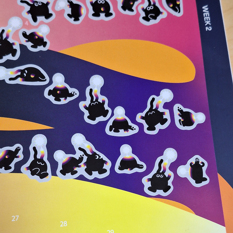 가벼운학습지 영어 - 8주 [level 2 week 2] :: Black Universe