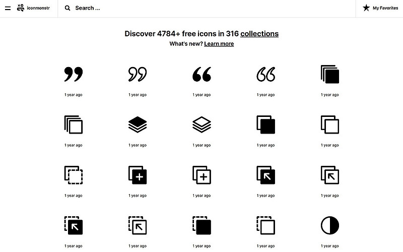 Iconmonstr: 무료 아이콘으로 UI/UX를 빛내다! - CreDiwork (AI, 디자인, IT, 일상, 게임 등 정보 창고)