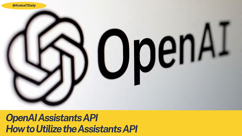 OpenAI 신규 기능! Assistants API 활용하는 방법