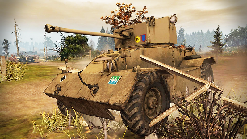 [공략/영국] COH2 : AEC Mk. III 75mm 장갑차 (AEC Mk. III Armored Car)