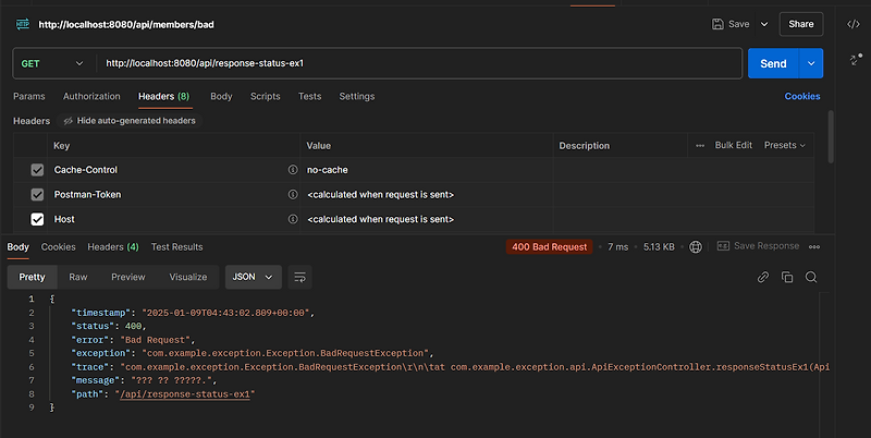 스프링 부트 - ExceptionResolver