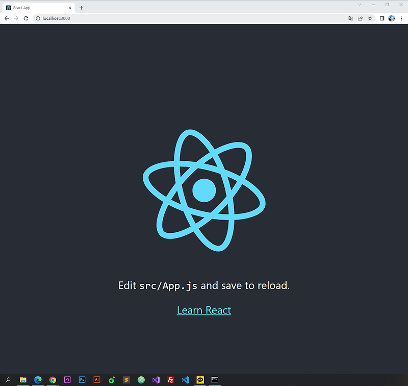 React 개발 환경 세팅 (NVM node.js, yarn, 비주얼 스튜디오 코드)