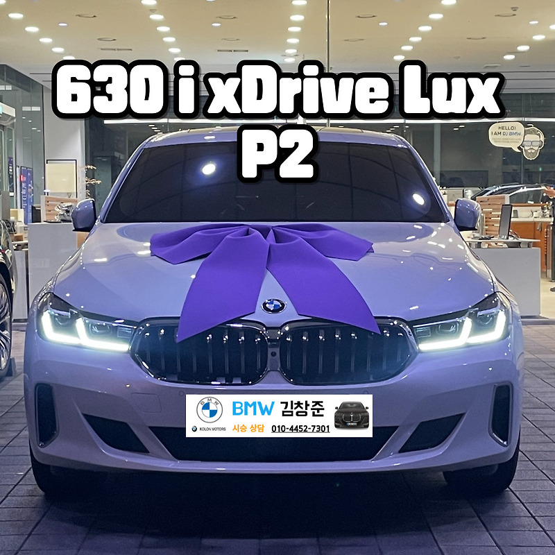bmw 630i GT 럭셔리 출고기 (아이나비 QXD8000 시공 문제가 될까요 ?)