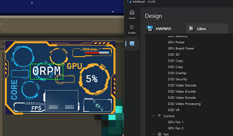 turing smart screen PC 모니터링 디스플레이에 InfoPanel 앱 사용 방법