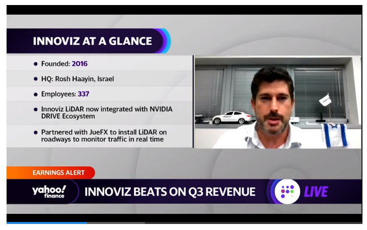 티커 INVZ - Innoviz CEO, 자율 주행 차량용 LiDAR 기술에 대해 Nvidia 및 BMW와의 파트너십에 대해 ...